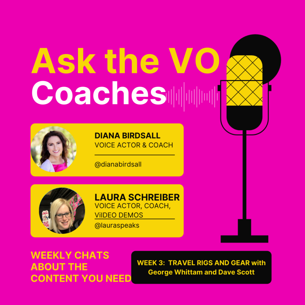 Finding the Right Voice Over Coach - Laura Schreiber Voice